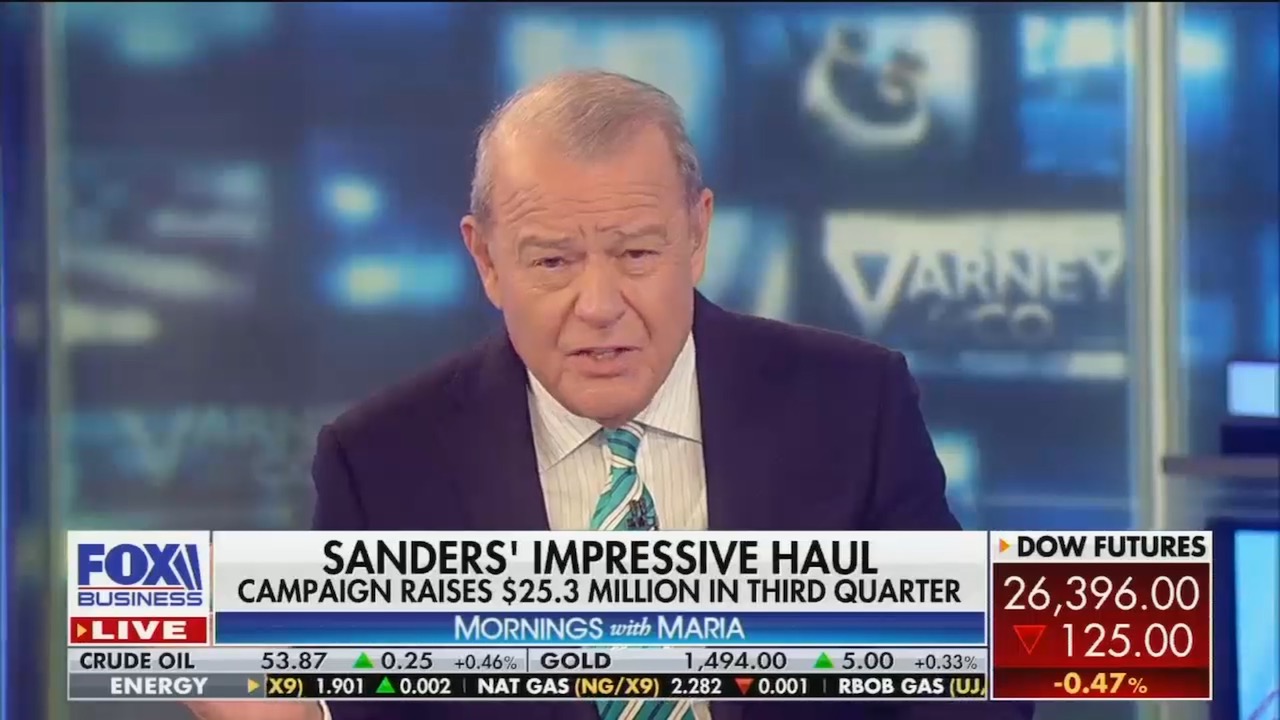 Fox Business' Stuart Varney Fox Business' Stuart Varney