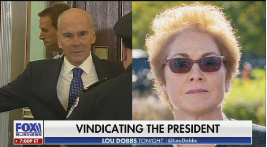 Lou Dobbs claims Yovanovitch and McKinley testimony “bolsters and ...