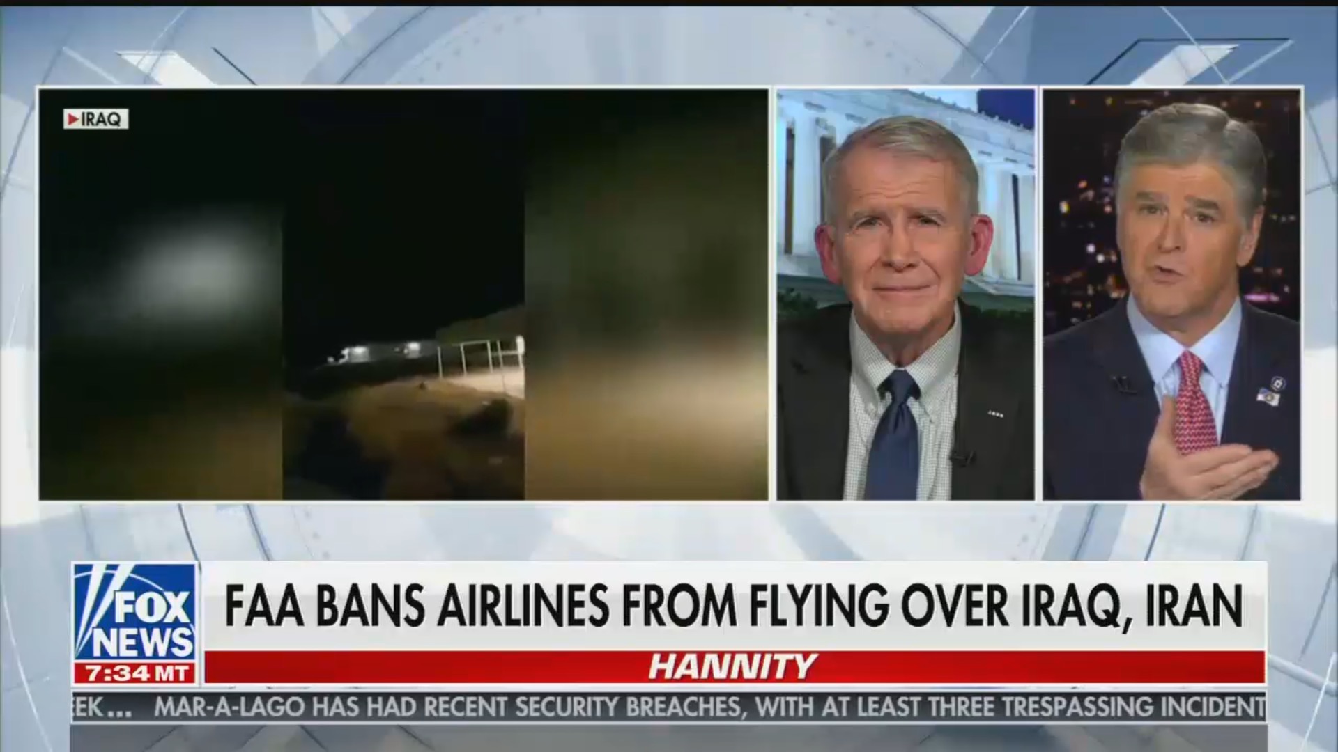Sean Hannity hosts past Iran weapons dealer Oliver North to talk up new ...