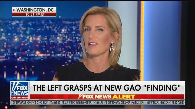 Laura Ingraham: GAO's ruling that Trump's hold on Ukraine aid was ...