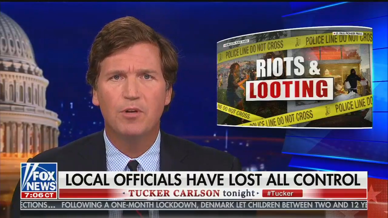 Tucker Carlson responds to killing of George Floyd by claiming systemic ...