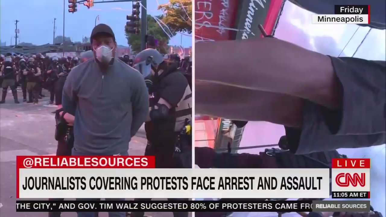 At uprisings in response to officer killings of George Floyd and ...