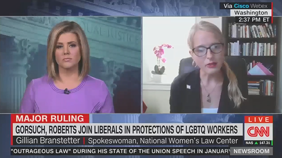 On CNN, trans advocate Gillian Branstetter highlights the work left to do "to ensure the safety ...