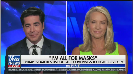 Fox host: Trump has “always been pro-mask but maybe didn’t say it the ...