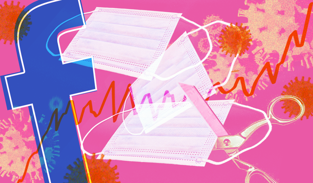 As coronavirus cases surge, anti-mask posts earn millions of ...