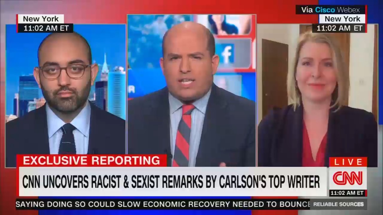 CNN's Oliver Darcy points out that the bigoted remarks from Tucker ...