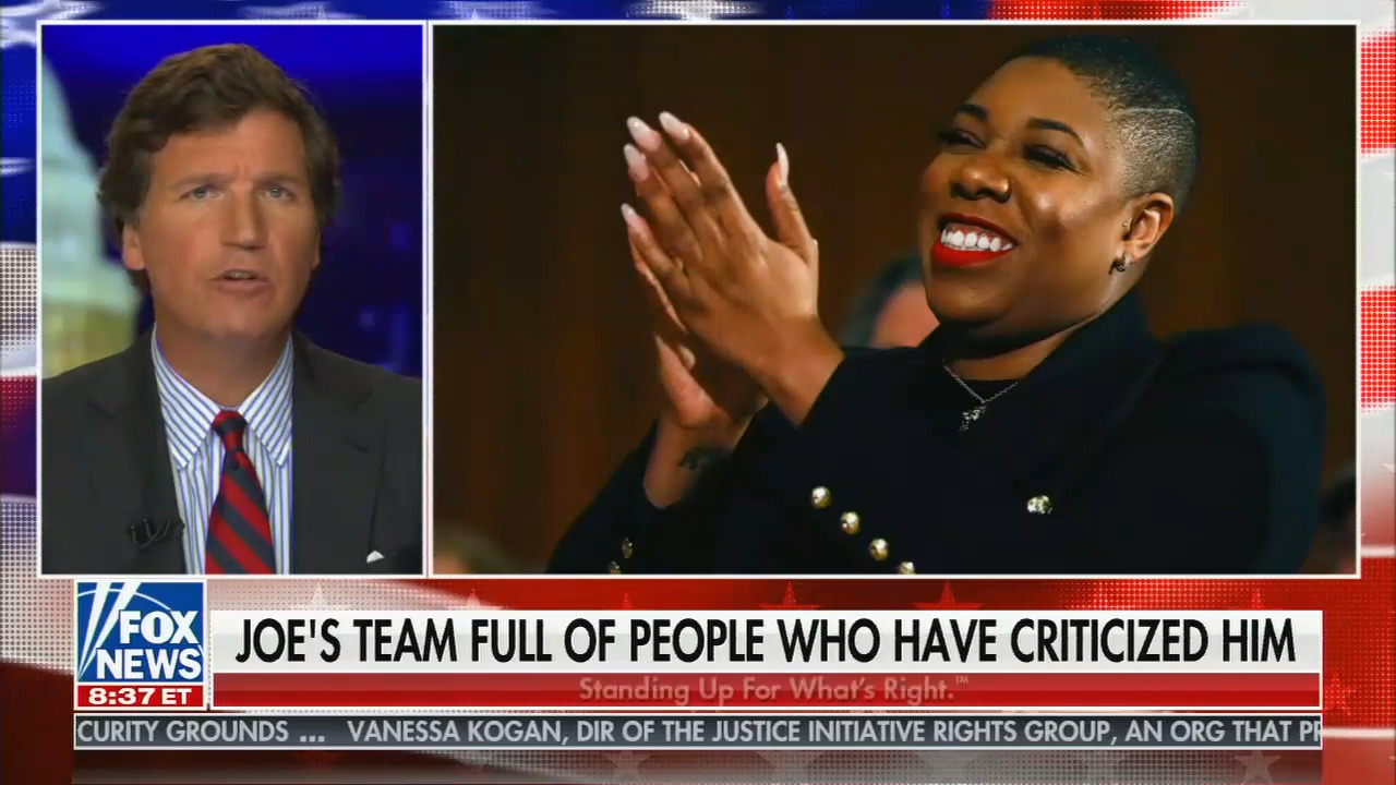 Tucker Carlson compares Symone Sanders to segregationist George Wallace ...