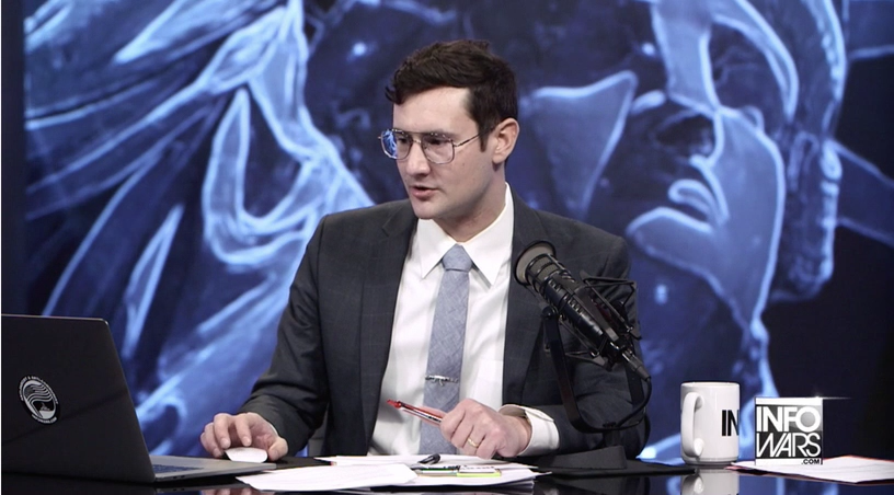Infowars guest host praises “patriots” who are trying to violently take ...