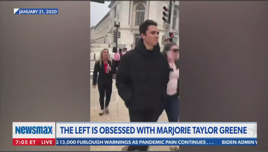 Newsmax host defends Rep. Marjorie Taylor Greene yelling at school ...