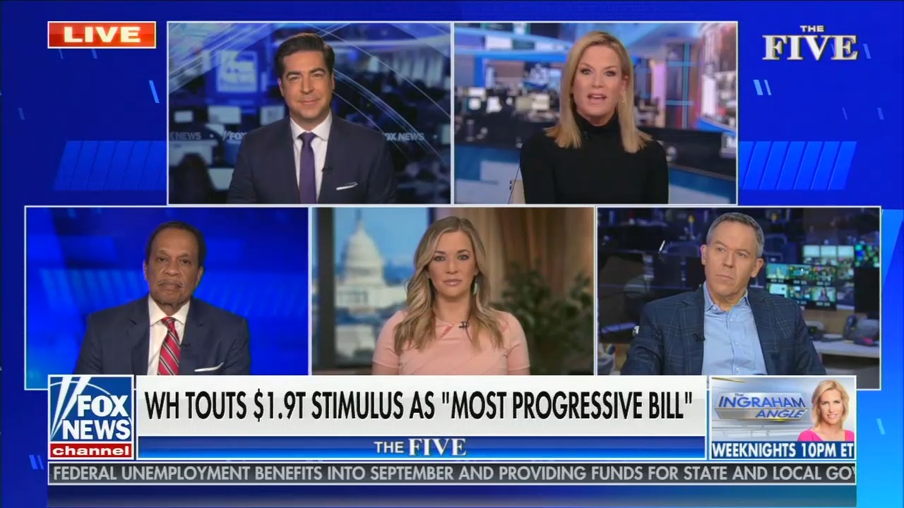 Fox anchor argues that stimulus checks are irresponsible, citing ...