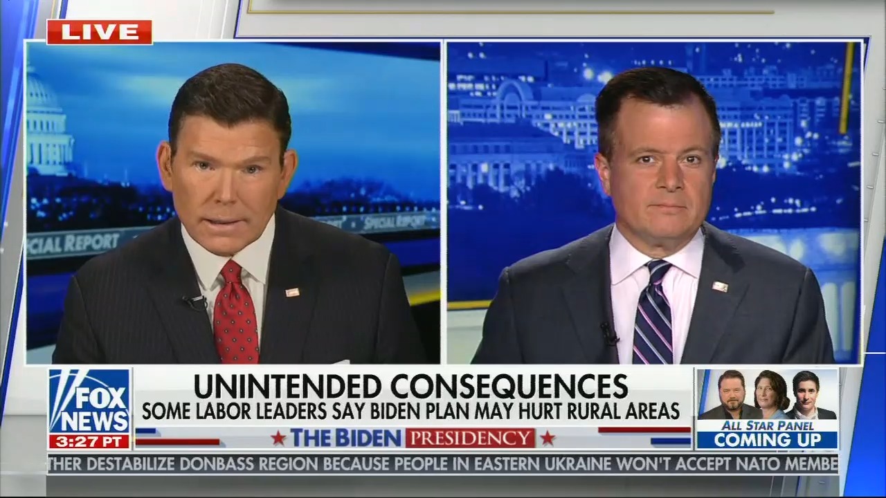 Fox flagship "straight news" program erases union support for clean ...