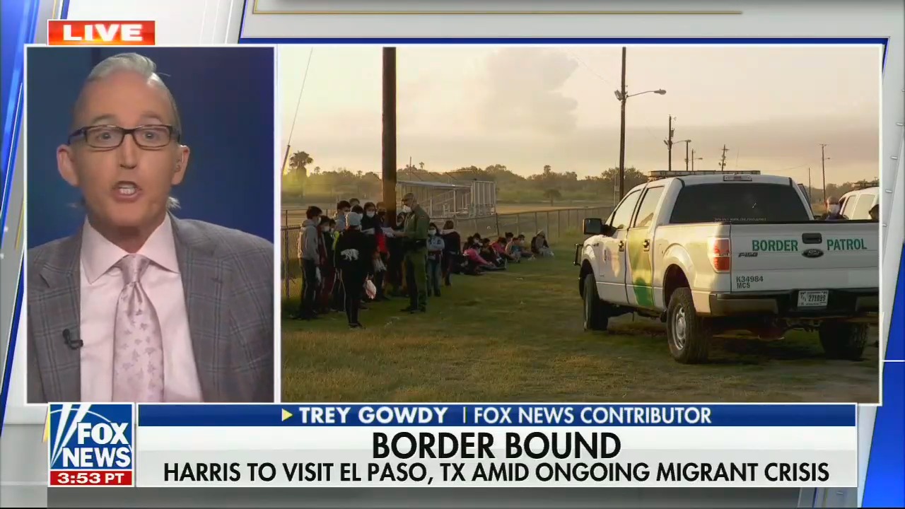 Right-wing media are criticizing Vice President Harris for making the ...