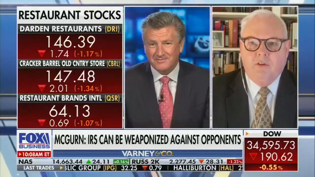 Wall Street Journal columnist: Defund the tax police | Media Matters ...