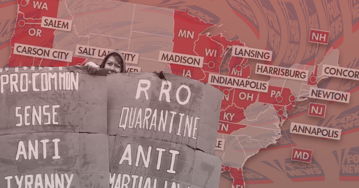 Fox News’ aggressive promotion of protests against social distancing ...