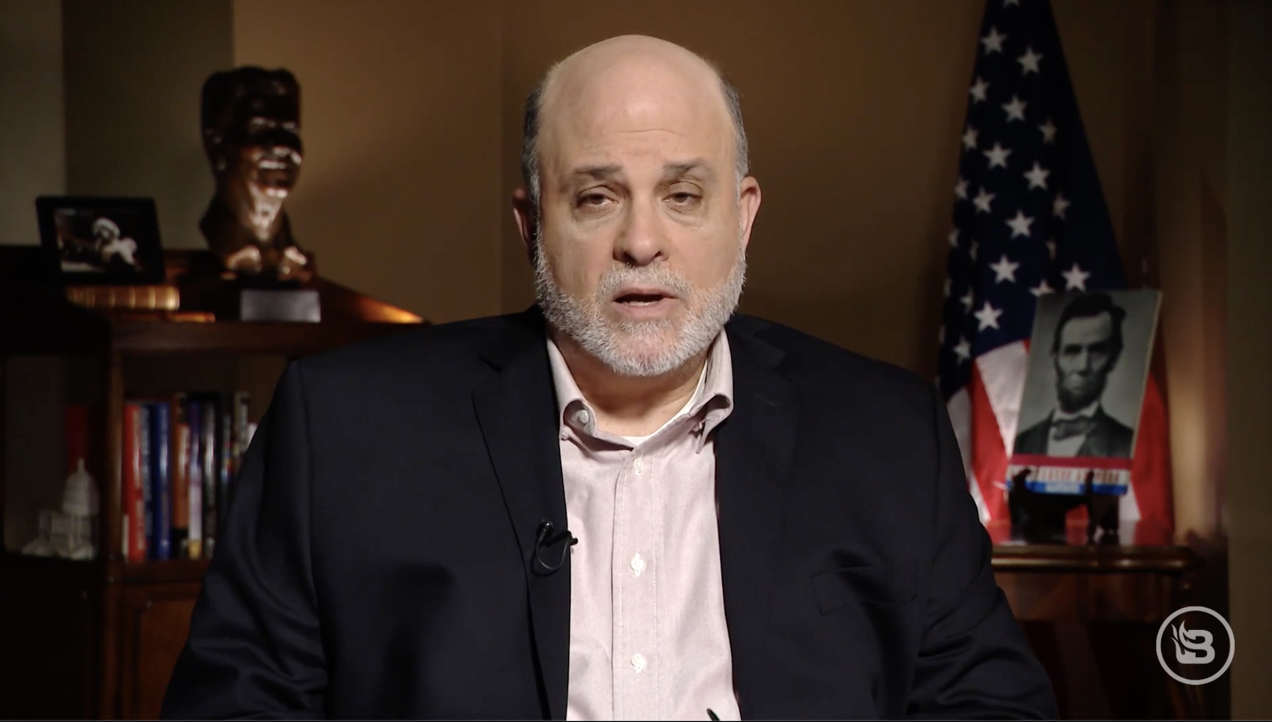 Mark Levin kicks off his show by ranting unprompted about Kamala Harris ...