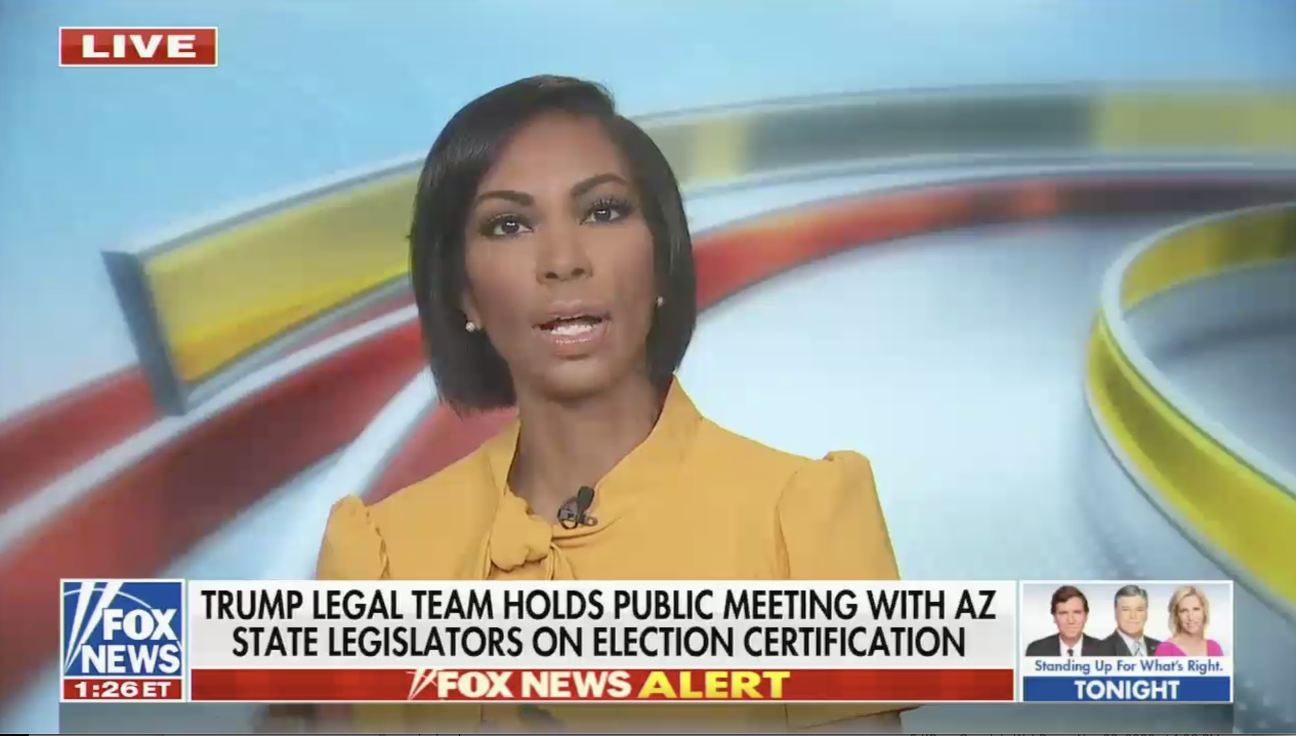 Fox "straight news" ramps up coverage of sham Arizona meeting after ...