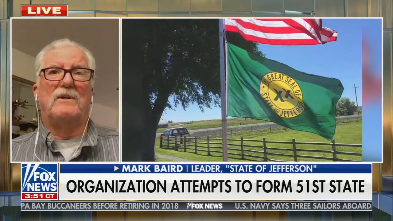 Fox hosts promote effort to secede from California to form a new state ...