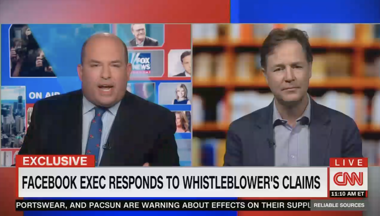 All the misinformation Facebook's Nick Clegg spouted on CNN’s Reliable ...