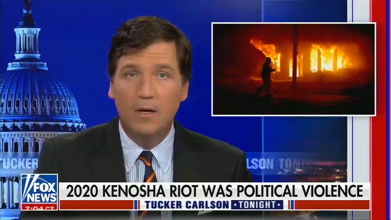 Tucker Carlson says in a “normal country” Black Lives Matter protesters ...