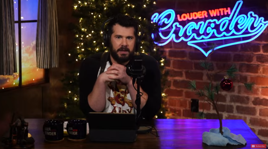 On YouTube, Steven Crowder: "I would like to send out gangs of retarded ...