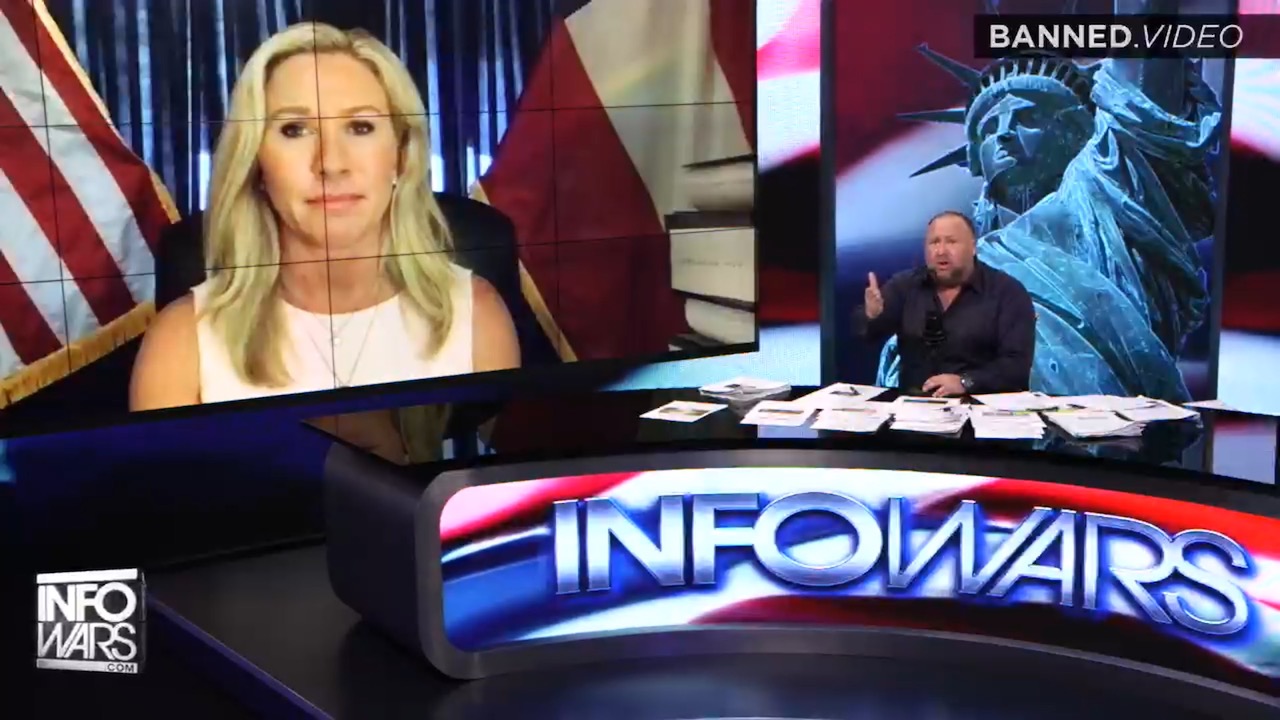 Alex Jones and Rep. Marjorie Taylor Greene paint a future of ...