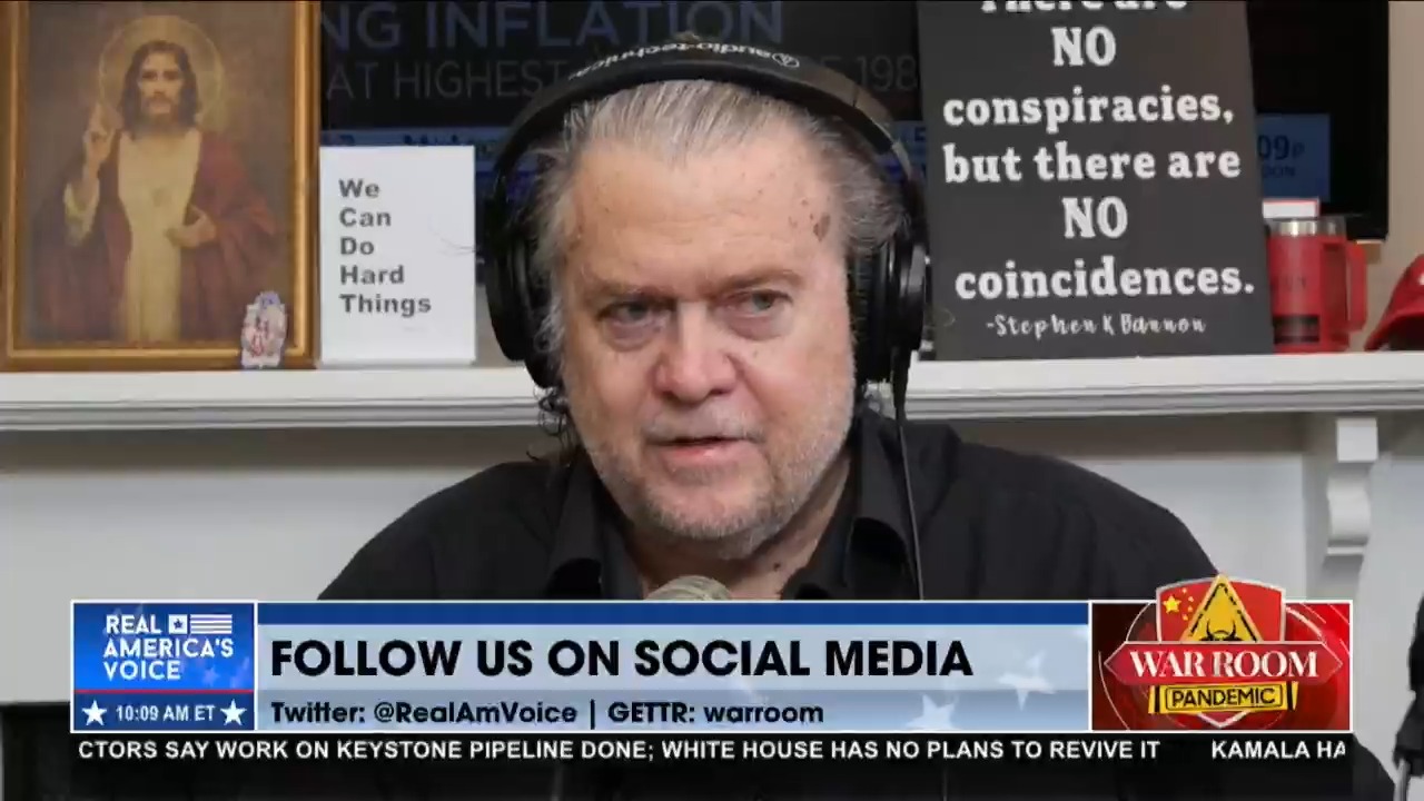 QAnon-linked congressional candidate J.R. Majewski to Steve Bannon: “I ...