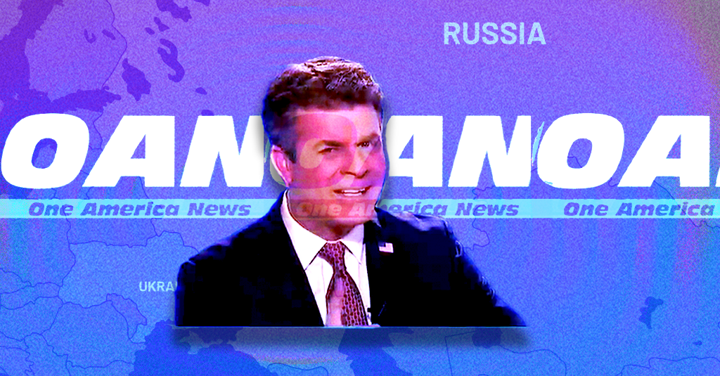 Dan Ball leads OAN’s unhinged coverage of the Russian invasion of ...