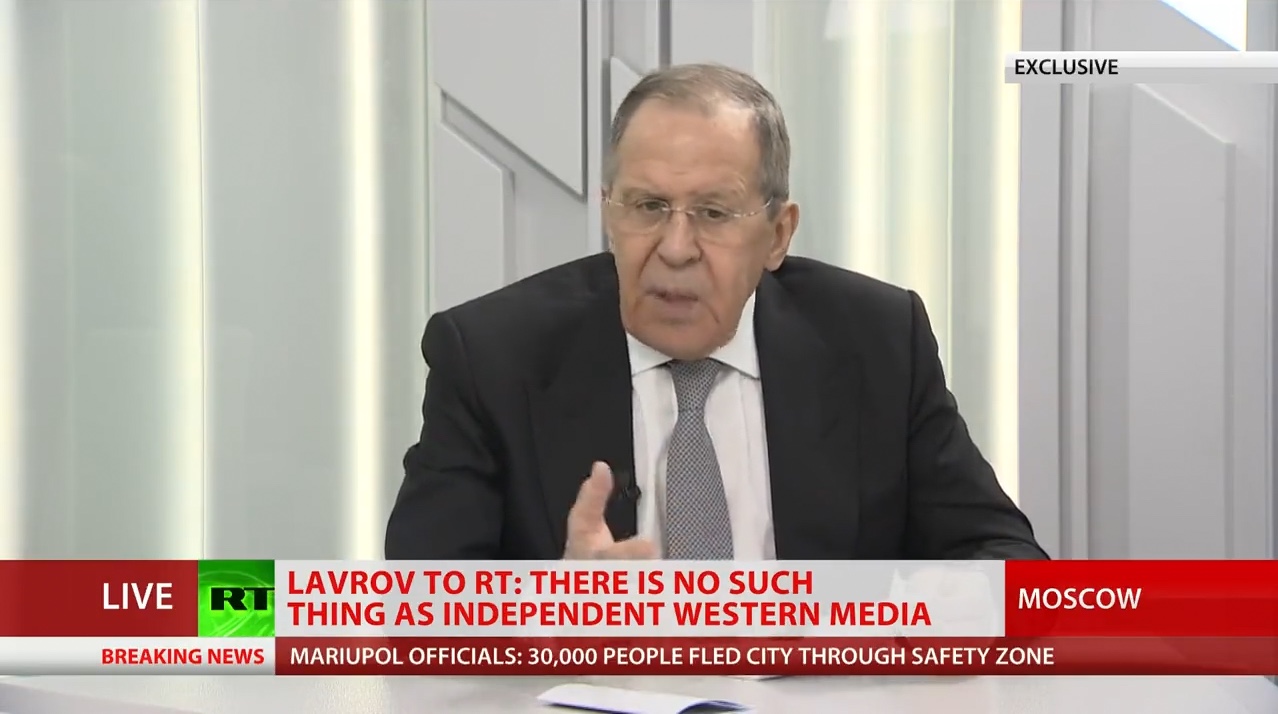 Russian minister Sergey Lavrov praises Fox News' coverage of Putin's ...