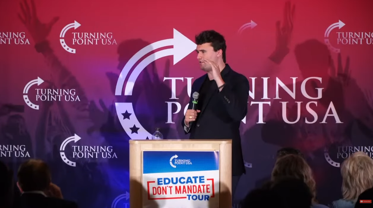 Charlie Kirk claims tall buildings make people liberal | Media Matters ...