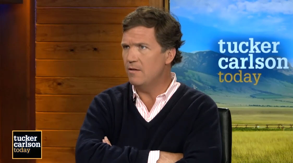 Tucker Carlson admits a deep admiration for Alex Jones: “He’s a lot ...