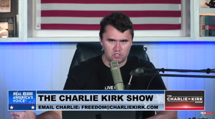 Charlie Kirk: "There is no separation of church and state" | Media ...