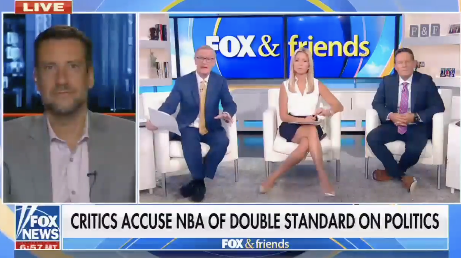 Fox News lashes out at the NBA over decision not to play games on ...