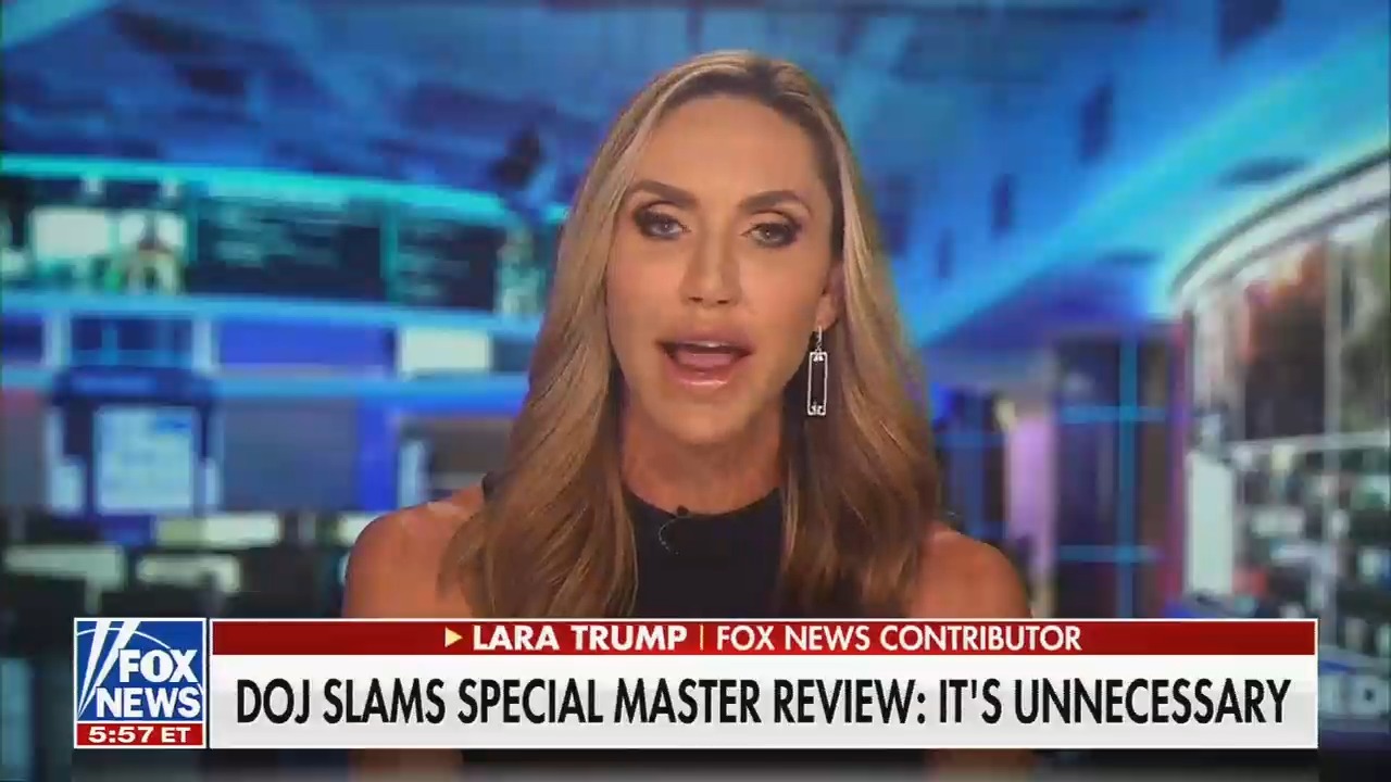 Fox contributor Lara Trump responds to lengthy DOJ filing that lays out ...