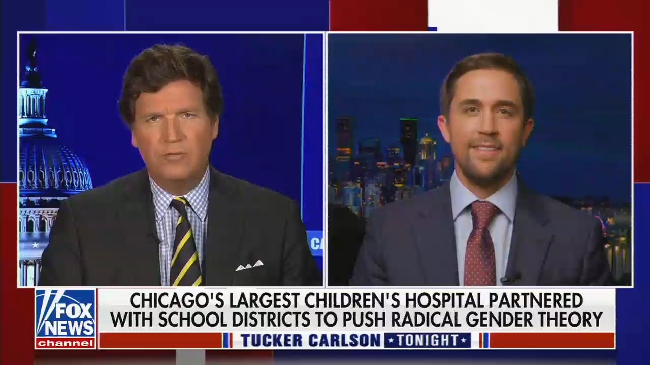 Tucker Carlson says children’s hospitals all over the country “are ...