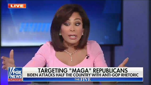 Fox’s Jeanine Pirro warns of violent “retaliation” from Republicans in reaction to Joe Biden’s ...