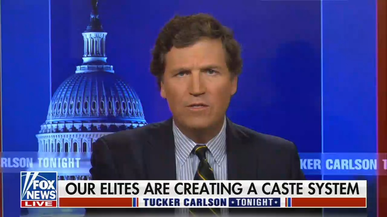 Tucker Carlson says immigrants and refugees are the reason “your ...