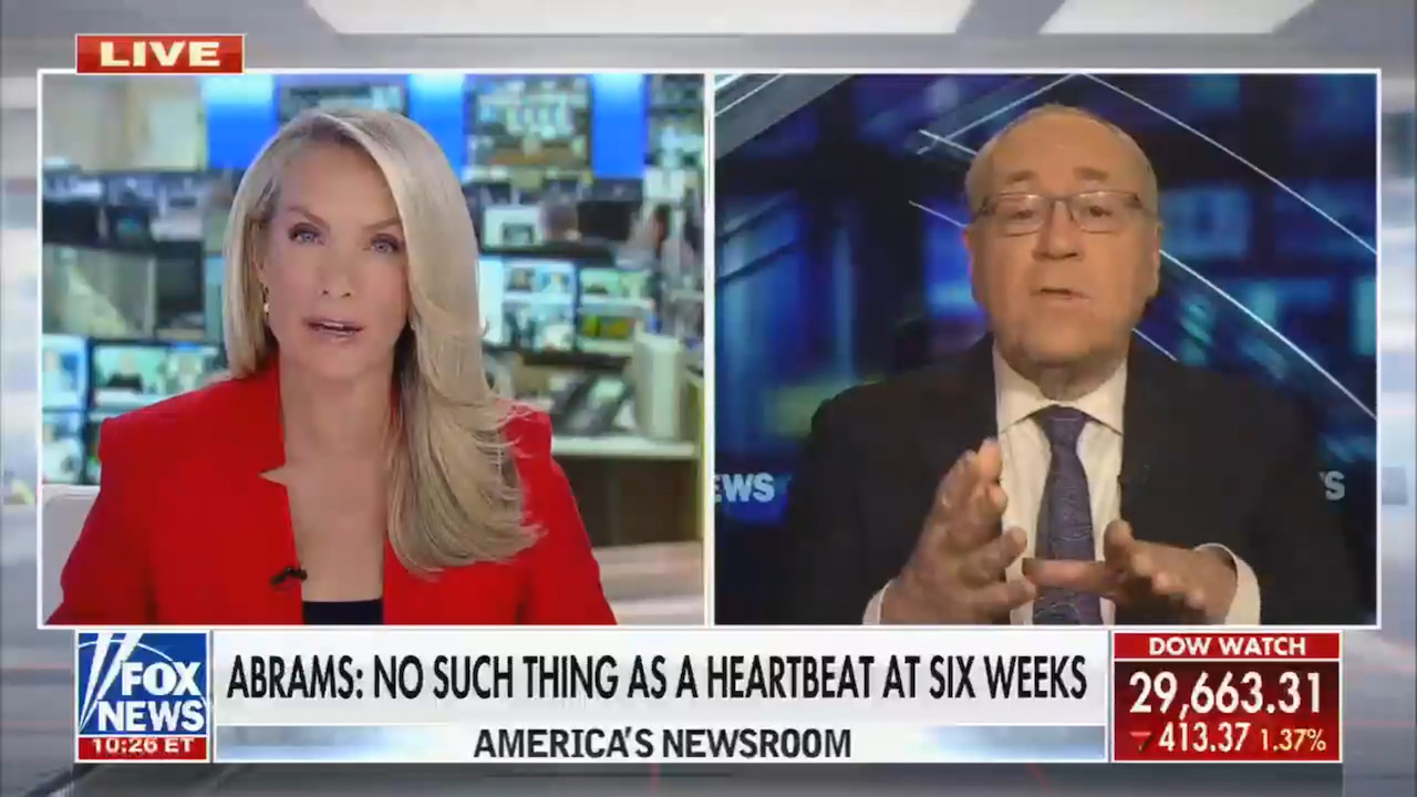 Fox News medical contributor just admitted Stacey Abrams was right, there is no fetal “heartbeat ...