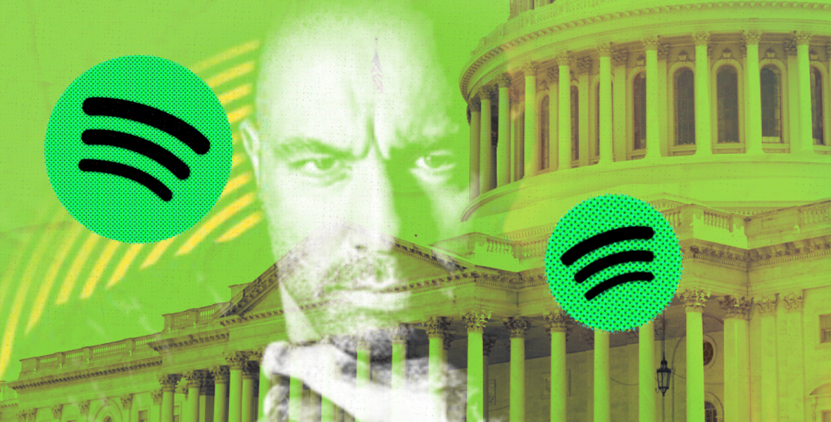 Spotify’s Joe Rogan has repeatedly spread the baseless conspiracy ...