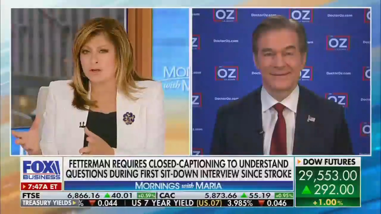 Fox Business baselessly attacks Senate candidate John Fetterman’s use ...