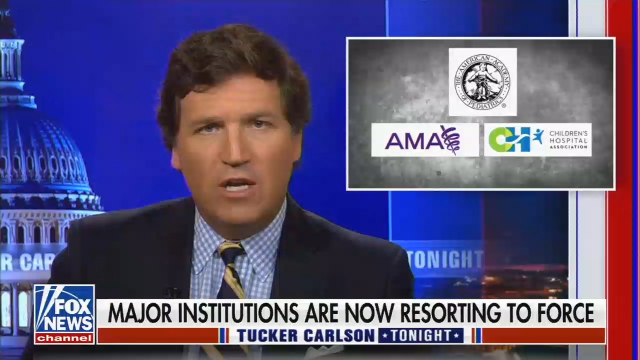Tucker Carlson compares the American Medical Association, American ... Tucker Carlson compares the American Medical Association, American ...