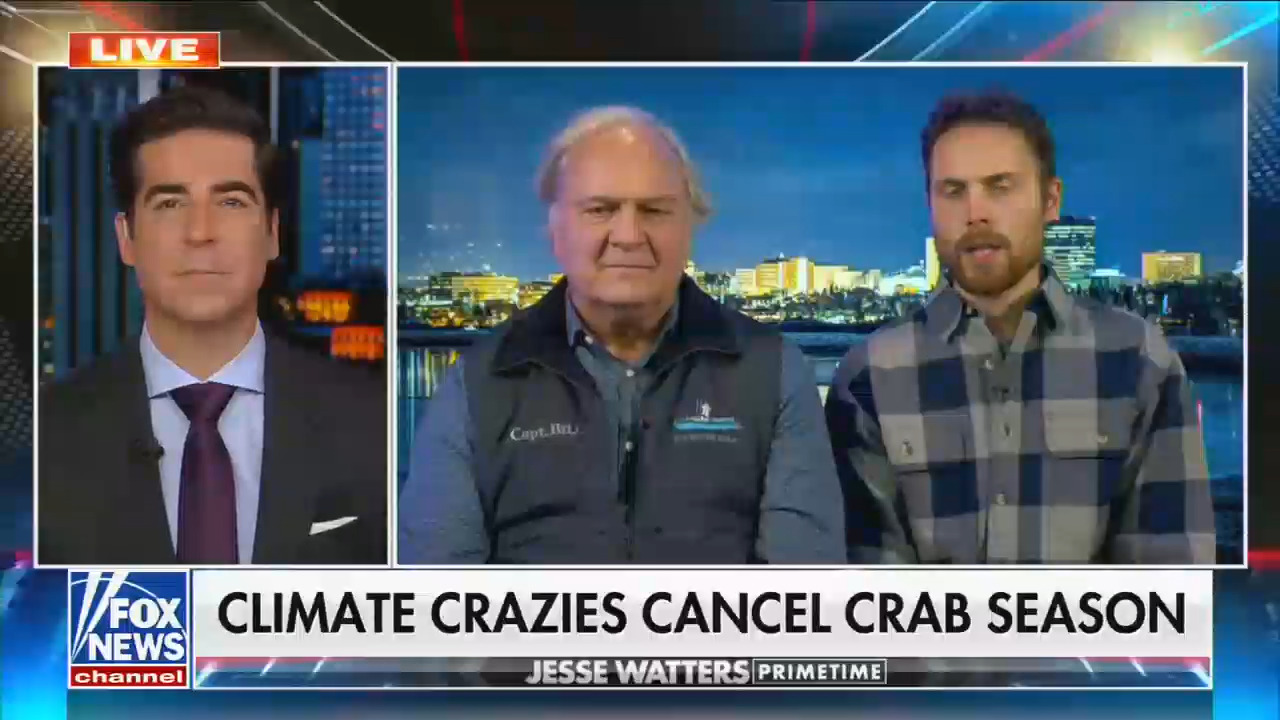 Fox News host blames “climate crazies” for cancellation of Alaska snow crab season | Media ...