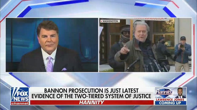 Fox News legal analyst claims judge in Steve Bannon trial “invoked the ...