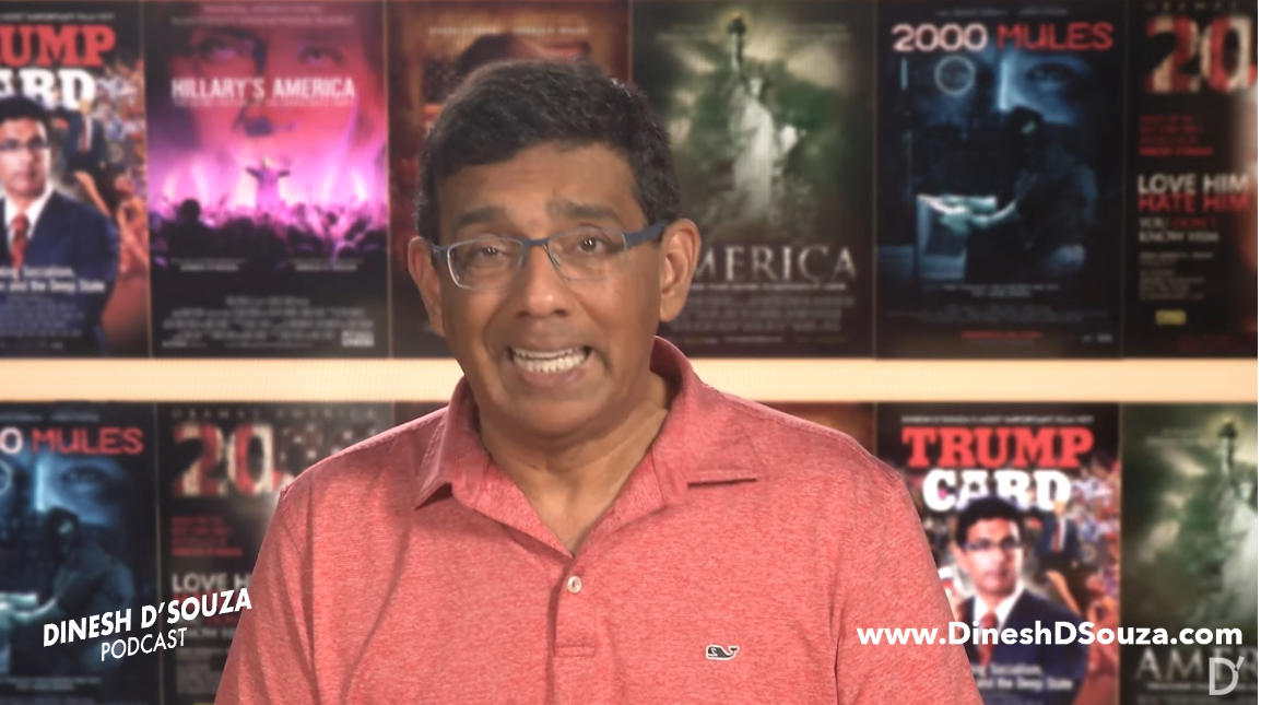 Dinesh D'Souza excuses voter intimidation, tells audience if they see ...