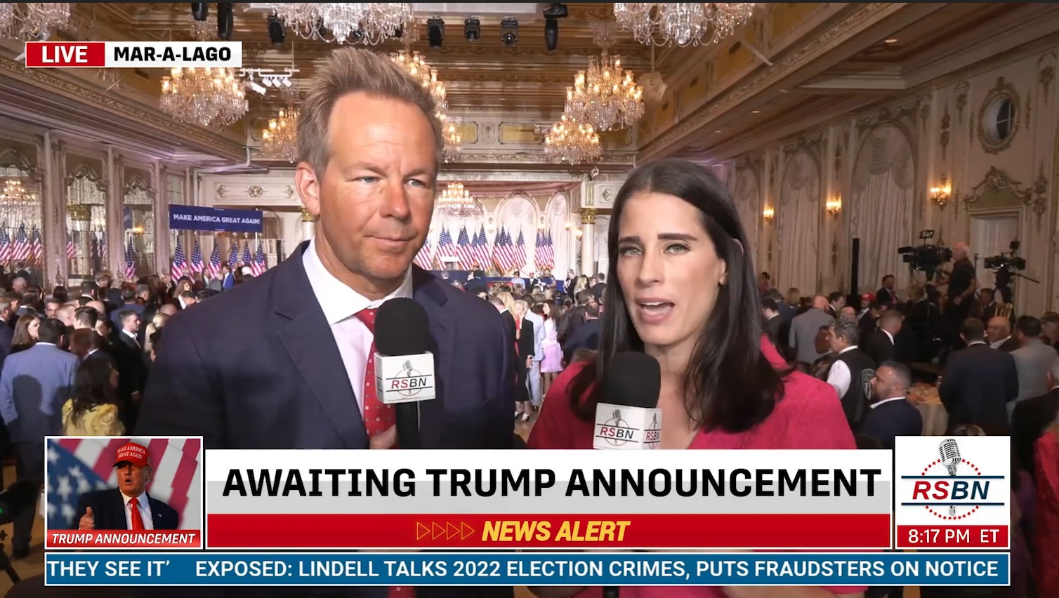 Right Side Broadcasting and Christina Bobb complain that Republicans ...