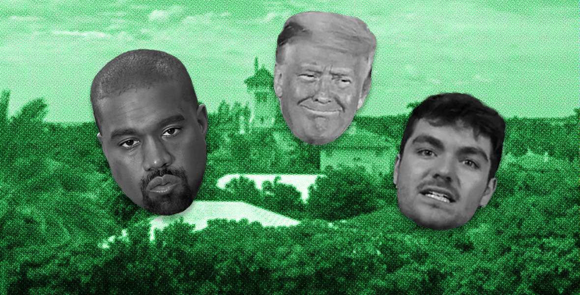 Right-wing media divided in responding to Trump’s dinner with Ye and ...