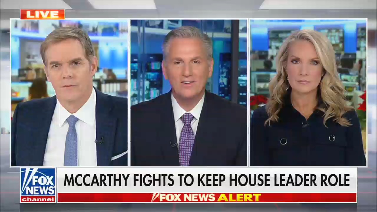 Fox News is rooting for Kevin McCarthy’s House speakership bid, while ...