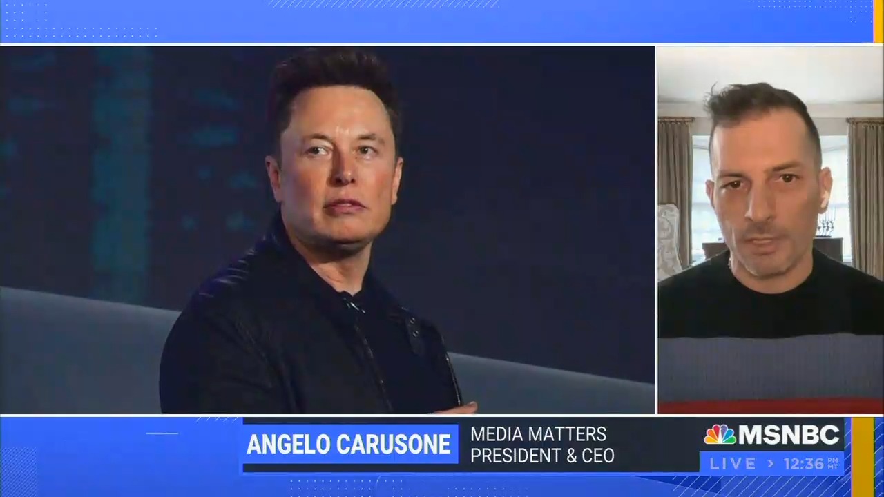 Angelo Carusone: Even if there is a new CEO at Twitter, Elon Musk will ...