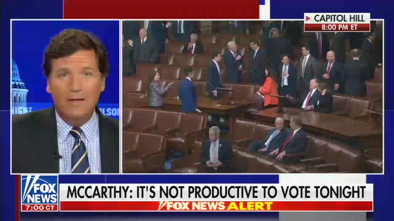 Tucker Carlson launches attack on Republican supporters of Kevin ...
