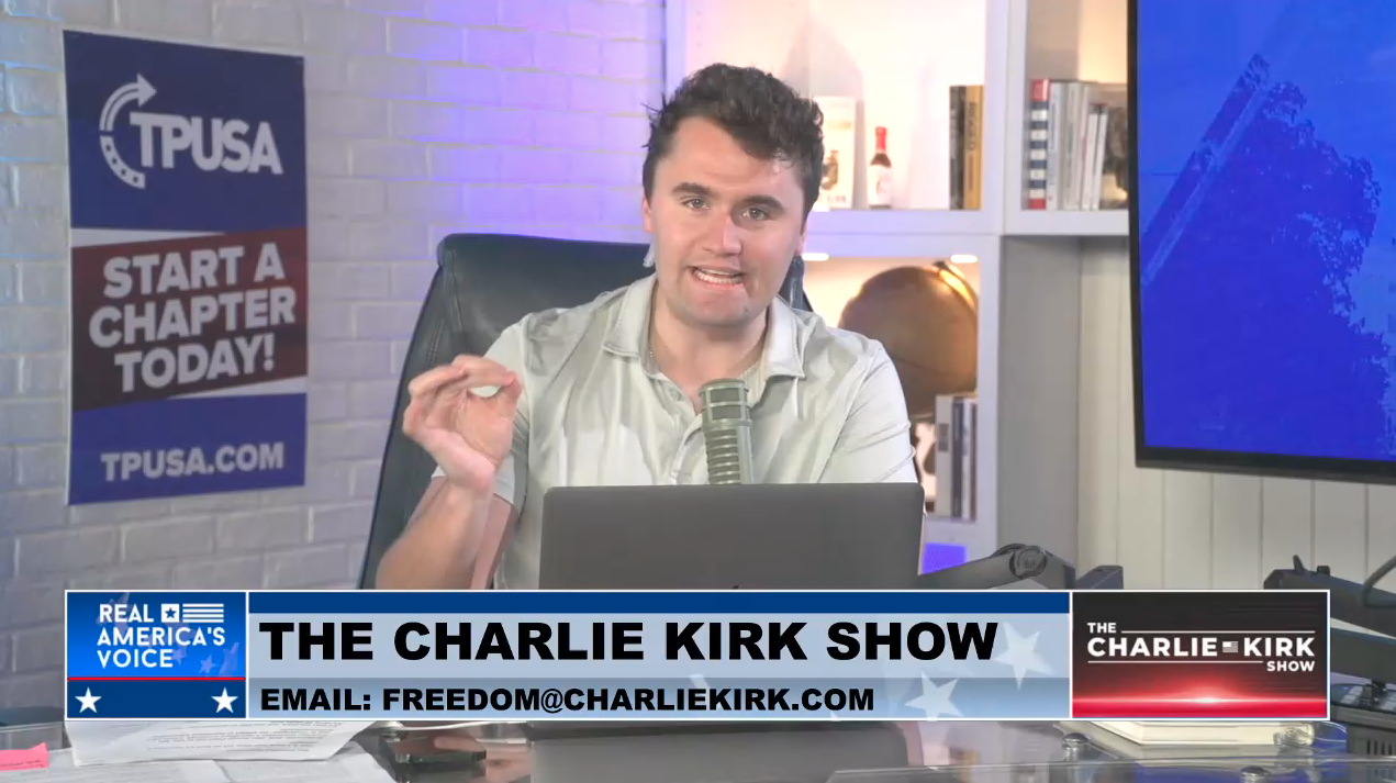 Charlie Kirk says the National Hockey League has been "taken over by ...