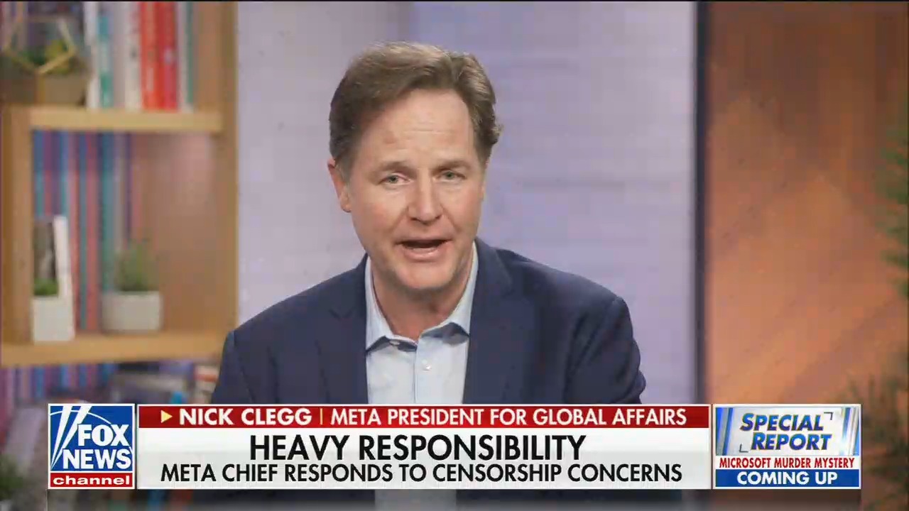 Meta gives special exclusive interview to Fox News after the company ...